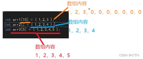 数组【c语言】 Csdn博客