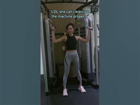 Pov Working Out At The Gym As A Girl 💪🏻🏋️‍♀️ Shorts Gym Youtube