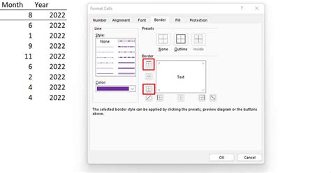 How To Apply Top And Bottom Border In Excel