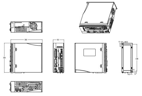 Drive Leadshine El8 Ec750f 750w 220v 1ph3pha 55a Ethercatanalogue Leadshine Việt Nam