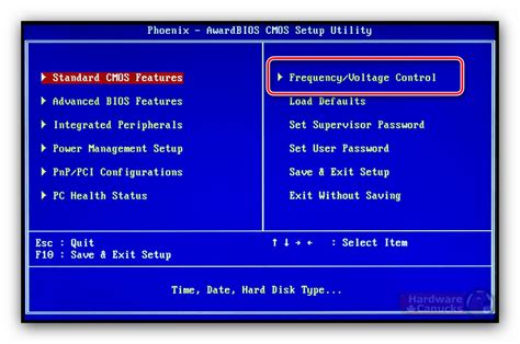 Jak nastavit frekvenci paměti RAM v systému BIOS