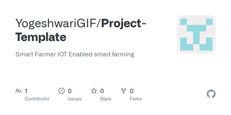 GitHub YogeshwariGIF Project Template Smart Farmer IOT Enabled Smart Farming