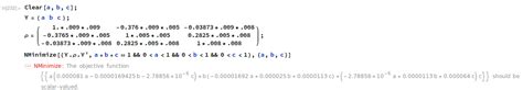 Wolfram Mathematica Nminimize Objective Function Should Be Scalar Valued Stack Overflow