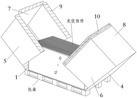一种一体式组件包装箱的制作方法
