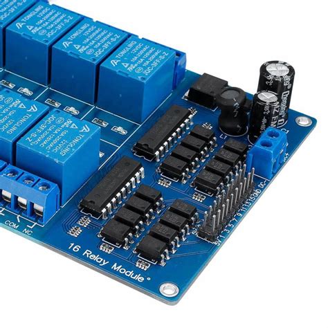 Módulo Relé 5V 16 Canais Smart Kits Componentes Eletrônicos
