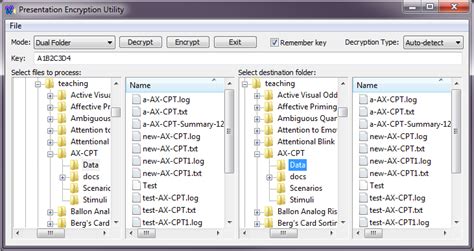 Presentation Encryption Utility