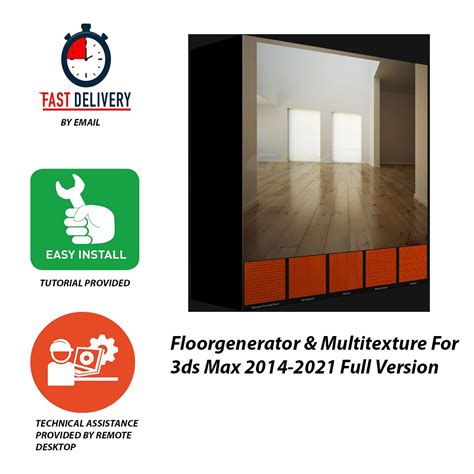 Floorgenerator Multitexture For Ds Max Full Version Shopee Malaysia