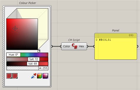 RGB To Adobe Hex Colour Plug In Grasshopper McNeel Forum