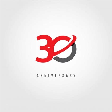 30周年向量範本設計說明 三十 週年 年份向量圖案素材免費下載，png，eps和ai素材下載 Pngtree