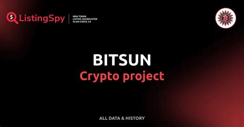 Bitsun Crypto Project Info Bitsun Listings Events Charts Community Analysis Listingspy