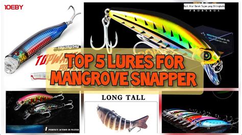 Best Lures For Mangrove Snapper Youtube