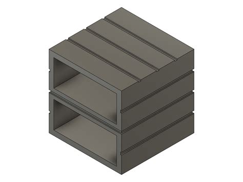 Minecraft Knihovna Minecraft Bookshelf Por Dattcz Descargar Modelo Stl Gratuito