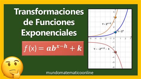 ¿qué Son Las Funciones Exponenciales Ednzx
