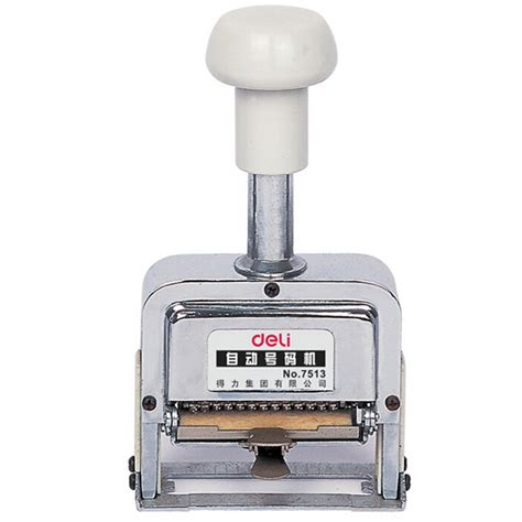 Deli Automatic Number Machine 13 Position Numberin Vicedeal