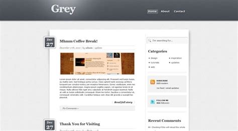 Top 20 Free HTML5 And CSS3 Themes For WordPress