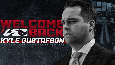 Kyle Gustafson Re Joins Winterhawks As Associate Coach Portland