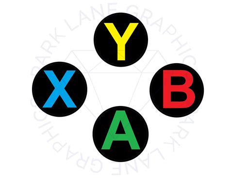 Controller Buttons Multipack Abxy 4 X 3 Inch Vinyl Sticker Etsy