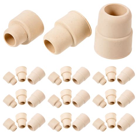 Standard Laboratory Vessel Stopper 10 Pcs Fermented Rubber Multi