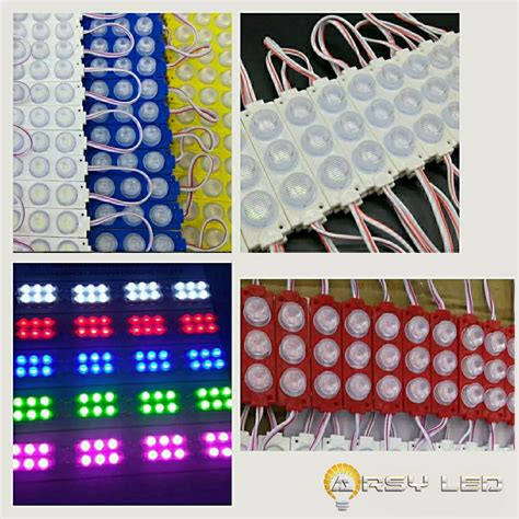 Module Lampu Led Modul Lensa Mata W V Volt Kolong Kabin Bis Truk Waterproof