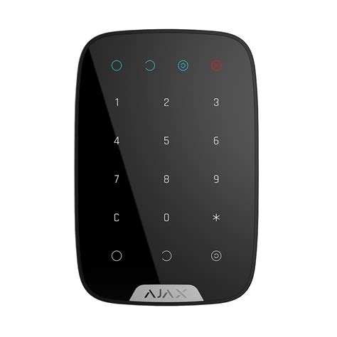 ᐉ Беспроводная сенсорная клавиатура Ajax Keypad Black купить по цене 2 809 грн в Киеве и Львове