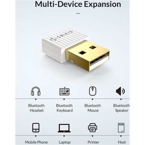 Orico Usb Bluetooth Adapter 5 0 Black Bta 508 Bk Bp توصيل