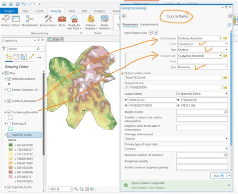 arcgis pro 2 5 “topo raster” tool fails to genera esri community