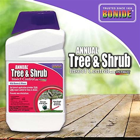 Bonide Annual Tree Shrub Insect Control With Systemaxx 32 Oz Concentrate Year Long