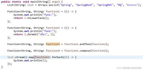 Lambda表达式在java中的应用与功能概述 Csdn博客