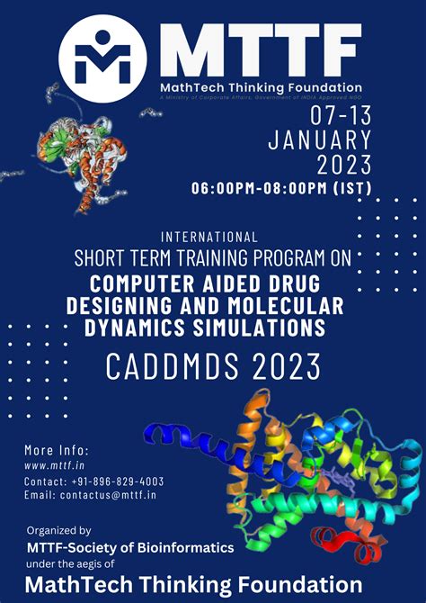 International Short Term Training Program On Computer Aided Drug Designing And Molecular