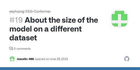 About The Size Of The Model On A Different Dataset Issue Eeyhsong EEG Conformer GitHub