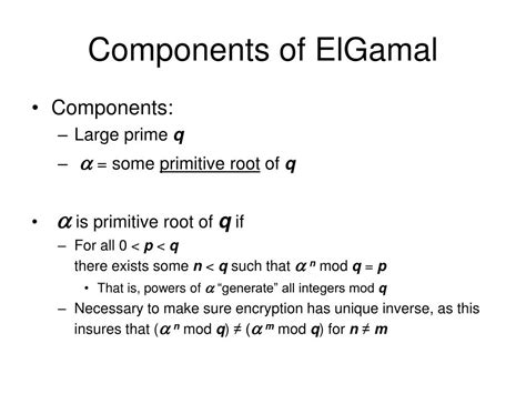 Ppt Elgamal Public Key Encryption Powerpoint Presentation Free Download Id4352265