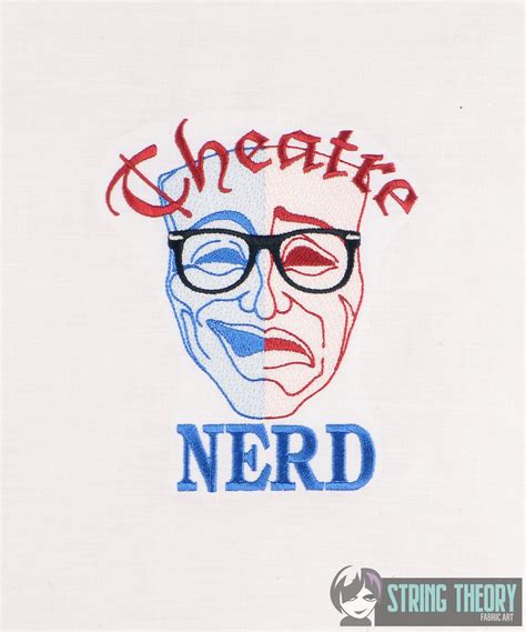 Theater Nerd Theatre Nerd String Theory Fabric Art