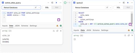 inconsistencies between queries in app and workflow 💬 queries and resources retool forum