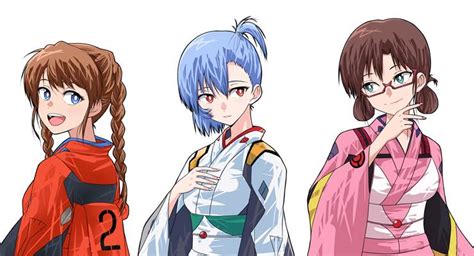 Asuka Langley Yukata Eva