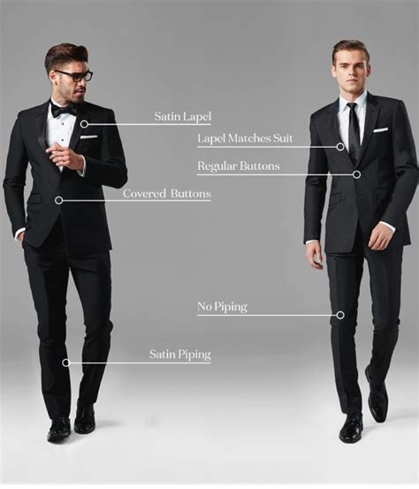 Difference Between Tuxedo And Suit
