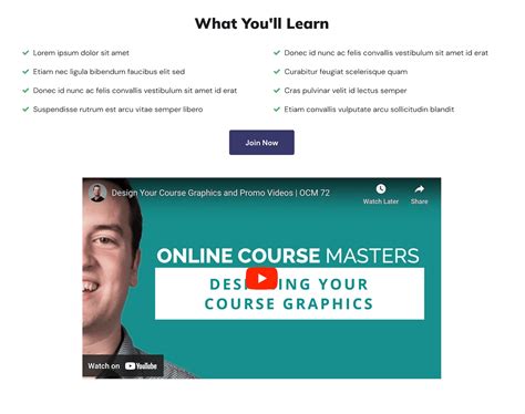 How To Create An Effective Course Landing Page In Moodle 5x And 4x Free Html Templates Included