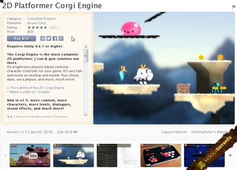 Unity Asset 2d Platformer Corgi Engine V152 Akd