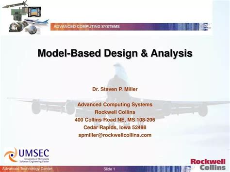 Ppt Model Based Design And Analysis Powerpoint Presentation Free