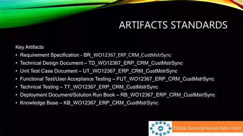 Enterprise Integration Naming Convention And Standards Pptx