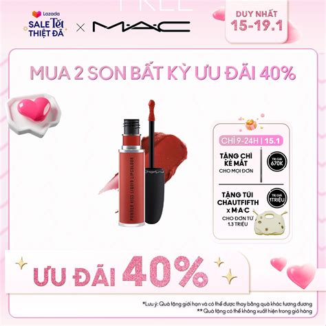 [ĐỘc QuyỀn 15 19 1] Son Kem Mac Powder Kiss Liquid Lipcolour Son Kem