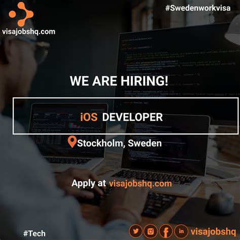 Ios Developer In Stockholm Relocate To Sweden With Work Visa Sponsorship
