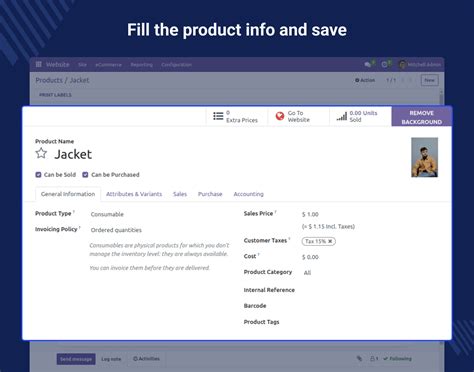 Odoo Remove Background From Images Webkul