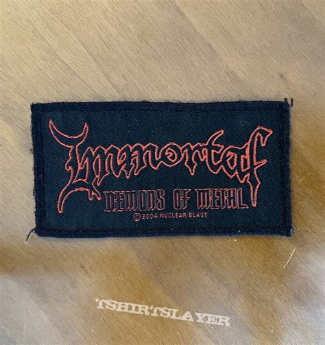 Immortal Demons Of Metal Patch TShirtSlayer TShirt And BattleJacket Gallery