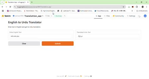 Ai Machinelearning Translation Huggingface Nlp Gradio Innovation