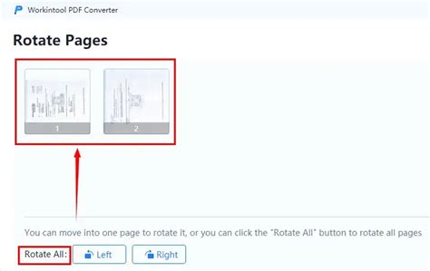 How To Rotate A Page In A Scanned Pdf Without Adobe Workintool