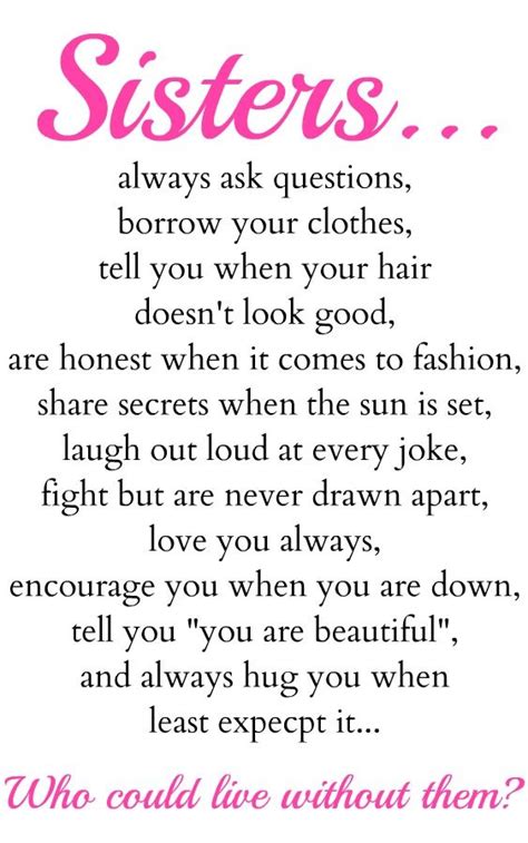 199 Best Sister Quotes Images On Pinterest