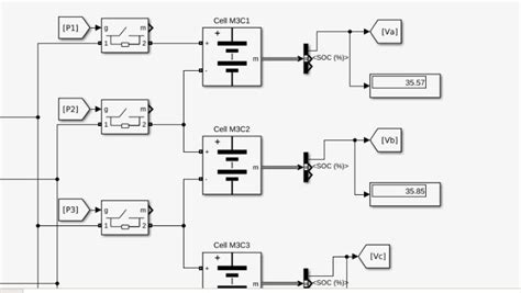 Single Capacitor Based Active Cell Balancing In Matlab Simulink
