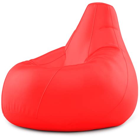 Крісло Мішок Груша Оксфорд 300 розмір Великий Студія Комфорту Червоний фото відгуки