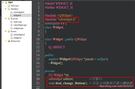 Qt 设计子窗口qt定义子界面 Csdn博客