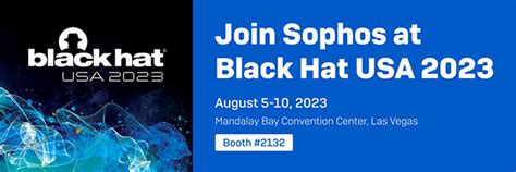 sophos x ops showcases mdr and threat intelligence at black hat and def